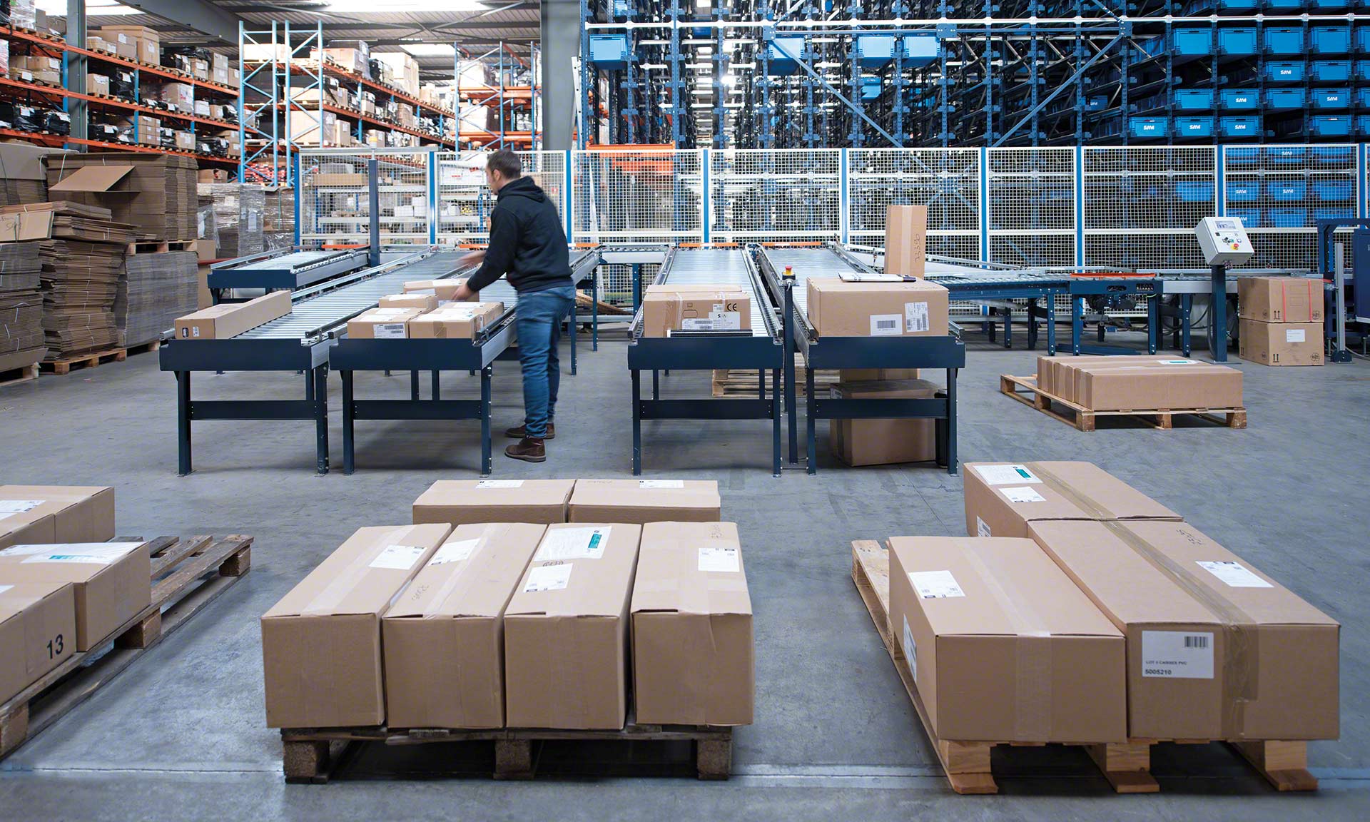 Sistemas de preparación de pedidos automatizados - Mecalux.com.co