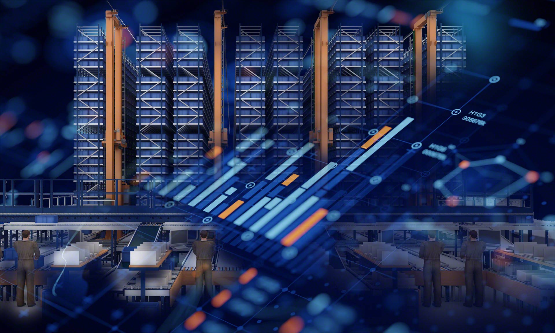 La torre de control monitoriza la cadena de suministro - Mecalux.com.co