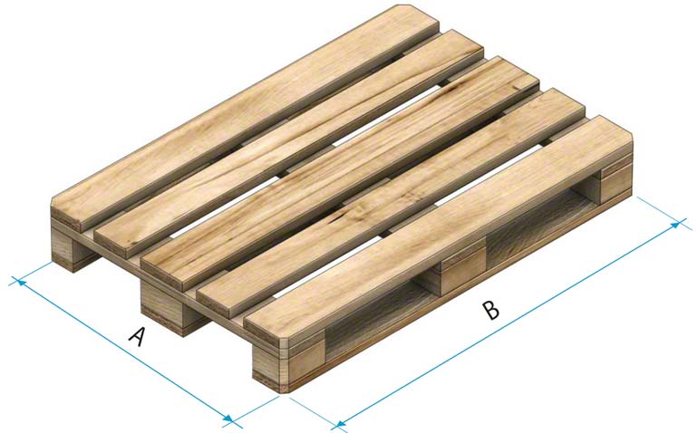 Estibas de madera (medidas y tipos) - Mecalux.com.co