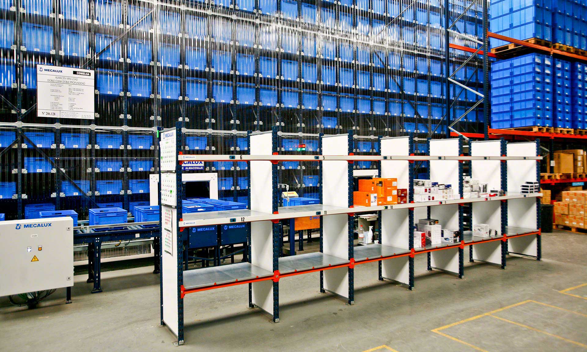 Putwall en bodegas e-commerce - Mecalux.com.co