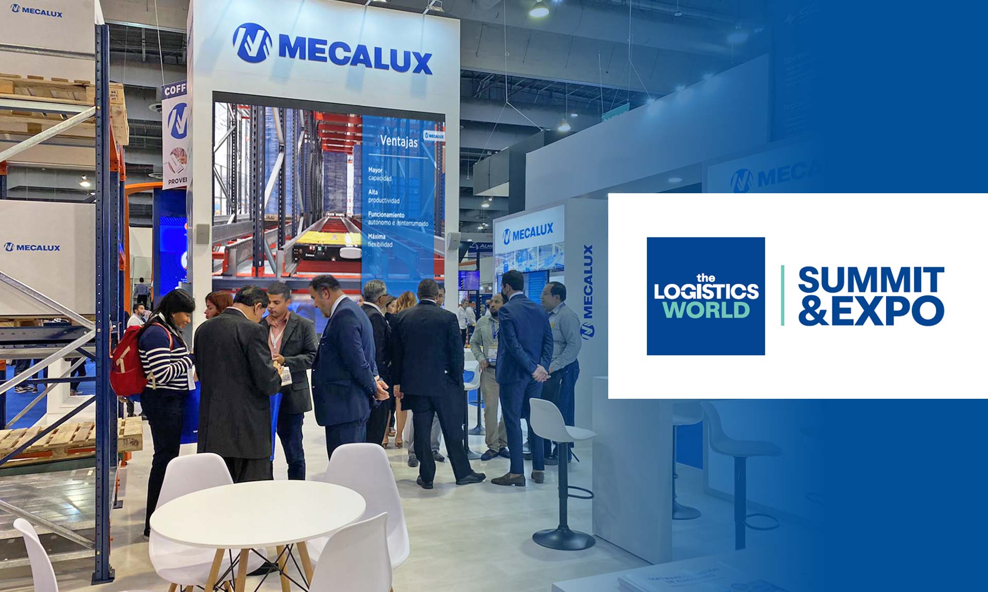 Mecalux asistirá a Summit & Expo 2025 en Mexico - Mecalux.com.co